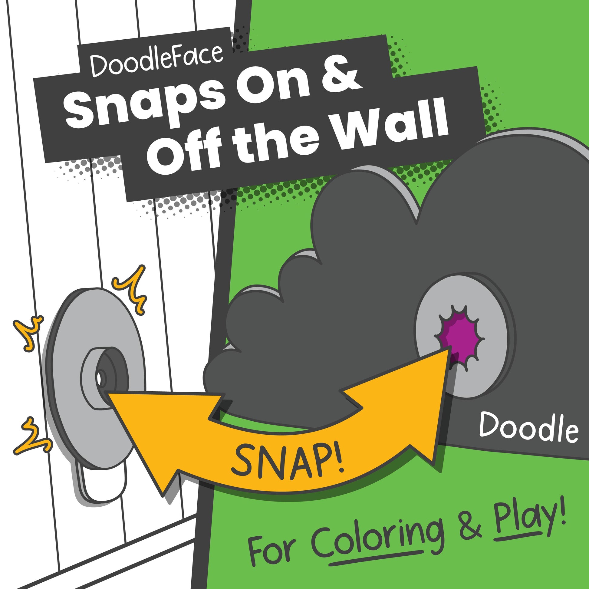 Pixel Shapes Set | Wall Art for Creative Kids – DoodleFace